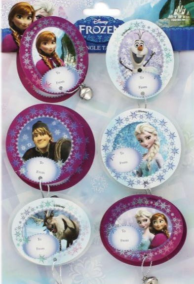 Disney Frozen Jingle Tags – Naz's necessities